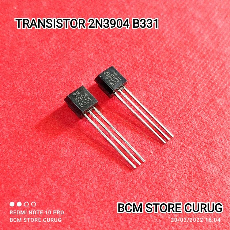 Jual 10 Buah Transistor 2N3904 2N 3904 NPN Amplifier Transistor TO 92 AT77 | Shopee Indonesia