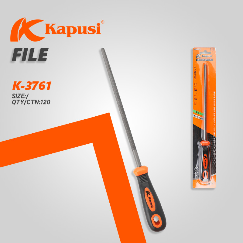 Jual Kapusi Kikir Bulat Kikir Besi Bulat Gagang Karet Ukuran 8inch ...