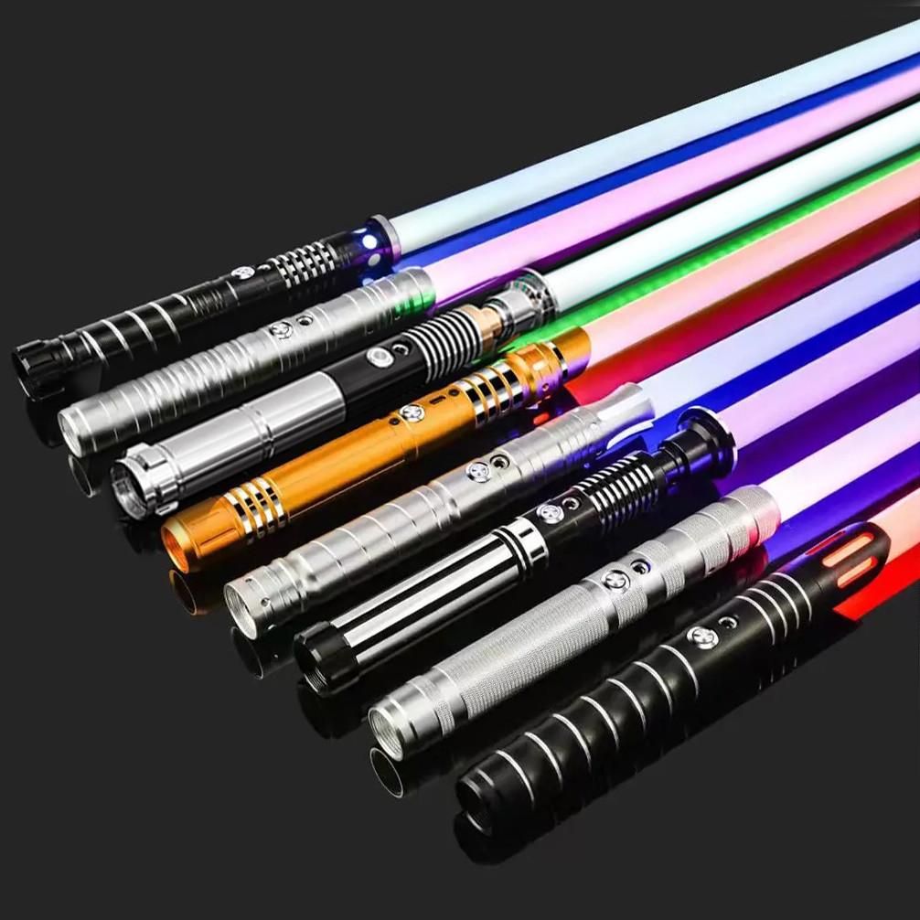 Jual RGB Metal Lightsaber Laser Sword Toys Light Saber Espada ...