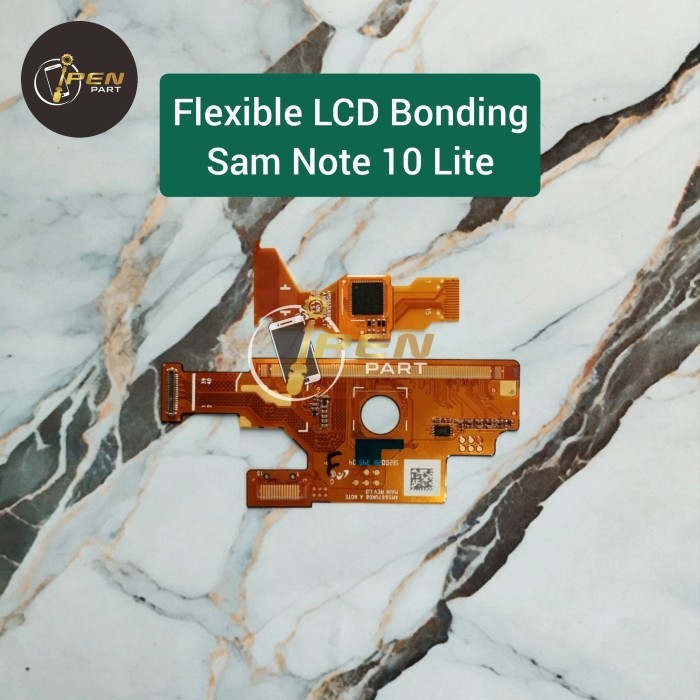 Jual GS90 Flexible LCD Samsung Note 10 Lite Original Fleksibel Bonding ...