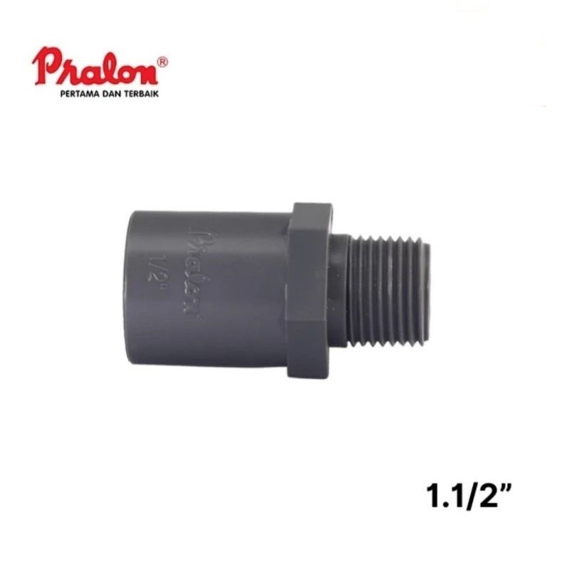 Jual Reduser V Sok AW Pralon 1 x 1/2 1/2in 1/2 Inch Sock Drat Luar ...