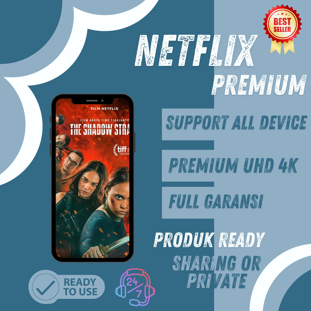 Jual NETFLIX PREMIUM - FULL GARANSI - ANTI HOLD - LEGAL | Shopee Indonesia