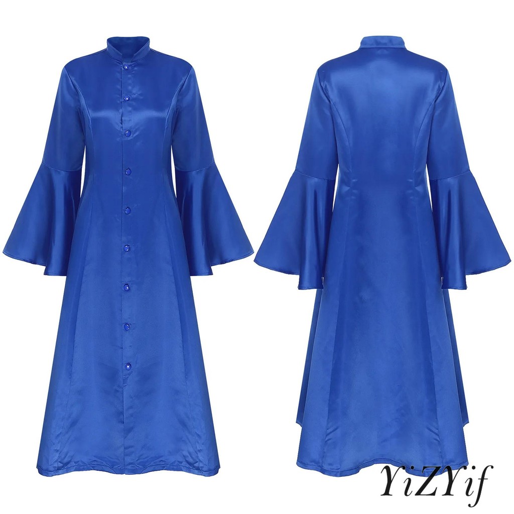 Jual Women Clergy Robe Medieval Vintage Priest Uniform Priest Robe ...