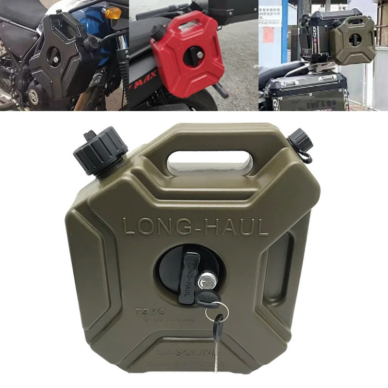 Jual Motorcycle Accessories Fuel Tank Petrol Cans Barrels Can Gas Spare ...