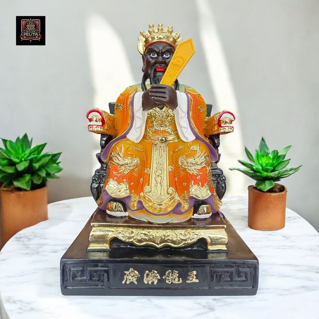 Jual Patung Raja Naga / Dragon King / Long Wang 14 Inch Tinggi 32 cm Di ...