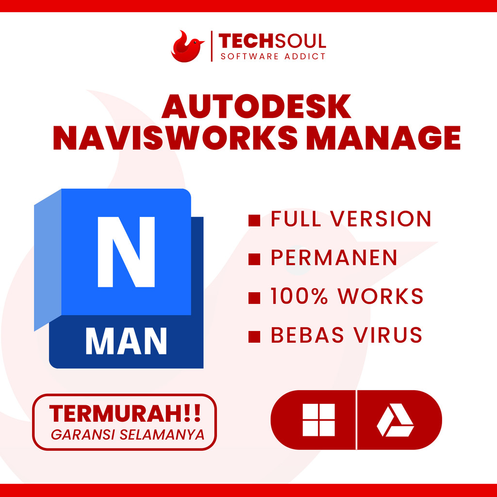 Jual Autodesk Navisworks Manage 2025 2024 2023 2022 2021 2019 2017 ...
