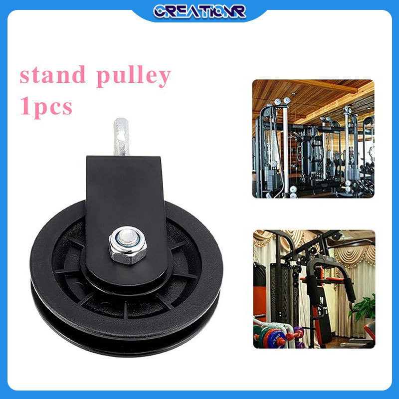 Jual 1pcs Katrol Gym Pulley System/Roda Katrol Fitness/Dual Adjustable ...