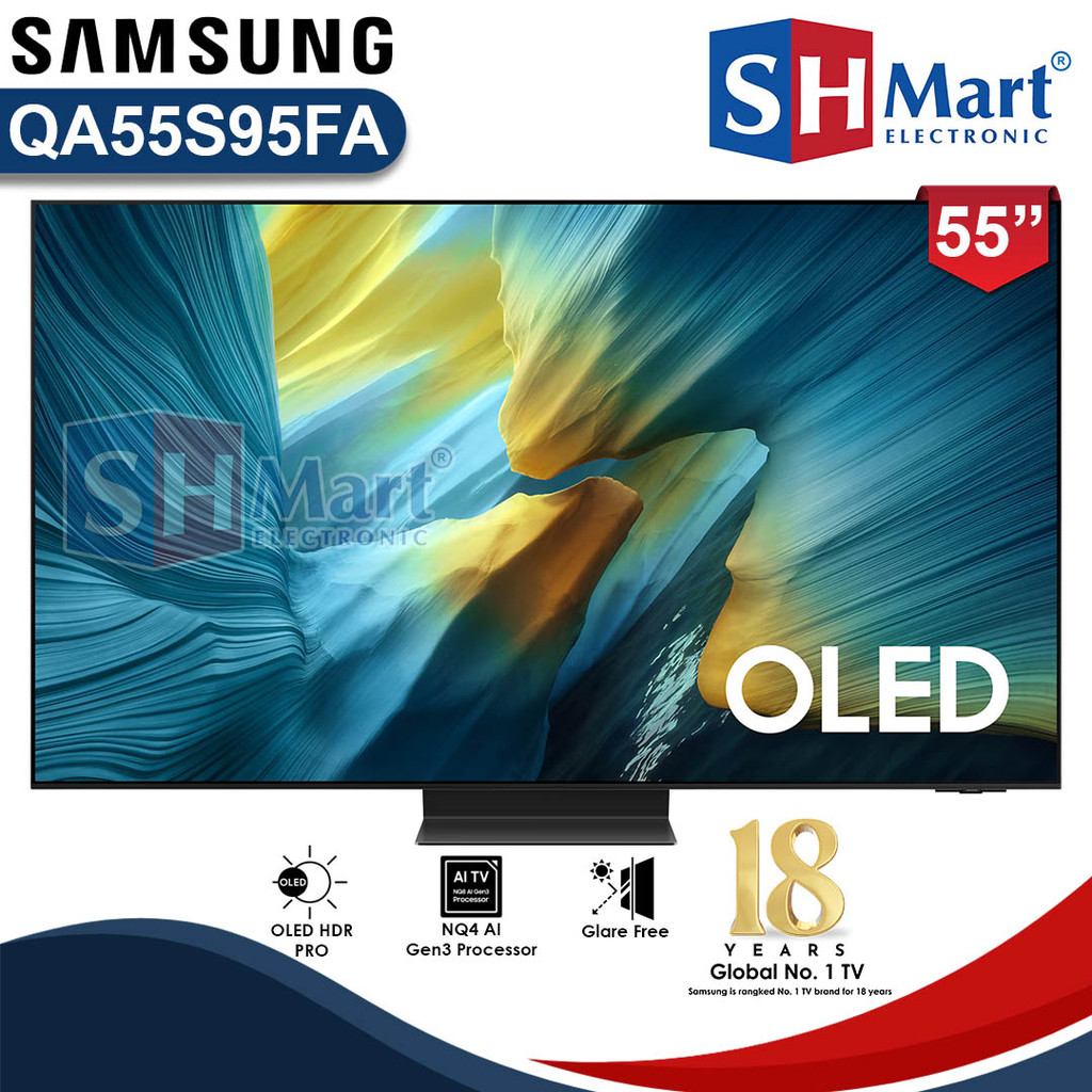 Jual Samsung Oled Tv 55 Inch S95F 4K Vision AI Motion Xcelerator 165Hz ...