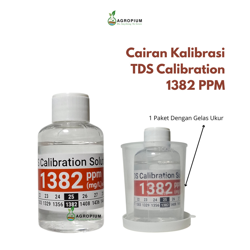 Jual Cairan Kalibrasi TDS Calibration Solution 1382 ppm | Shopee Indonesia