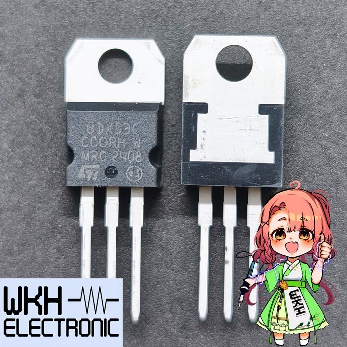 Jual EWR27 BDX53C BDX53 BDX 53 53C Darlington Transistor TO220 NPN ...