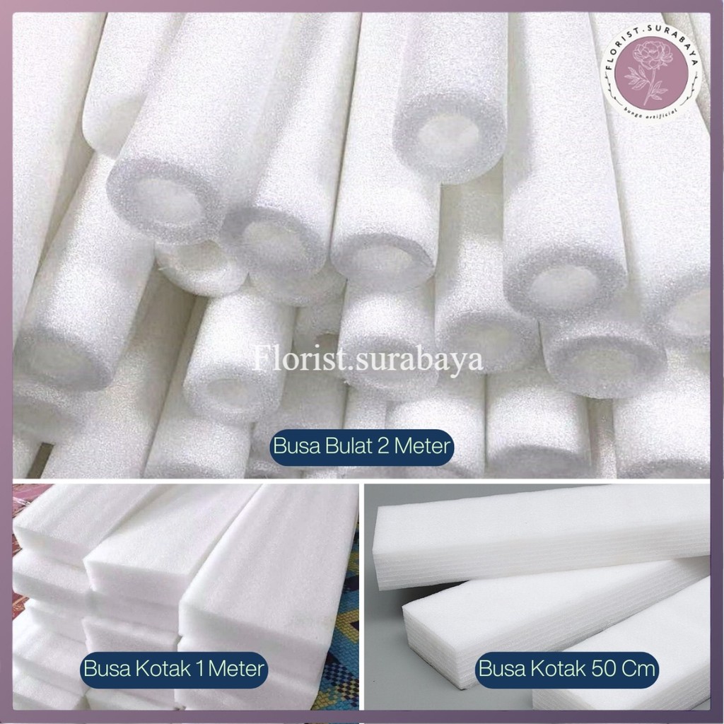 Jual Busa Elastis Putih Semua Ukuran Busa Dekorasi 50cm Busa Bulat 2 ...