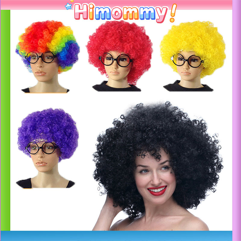 Jual Wig Hitam /Party Warna Warni Rambut Palsu Keribo /Wig Cosplay /Wig ...