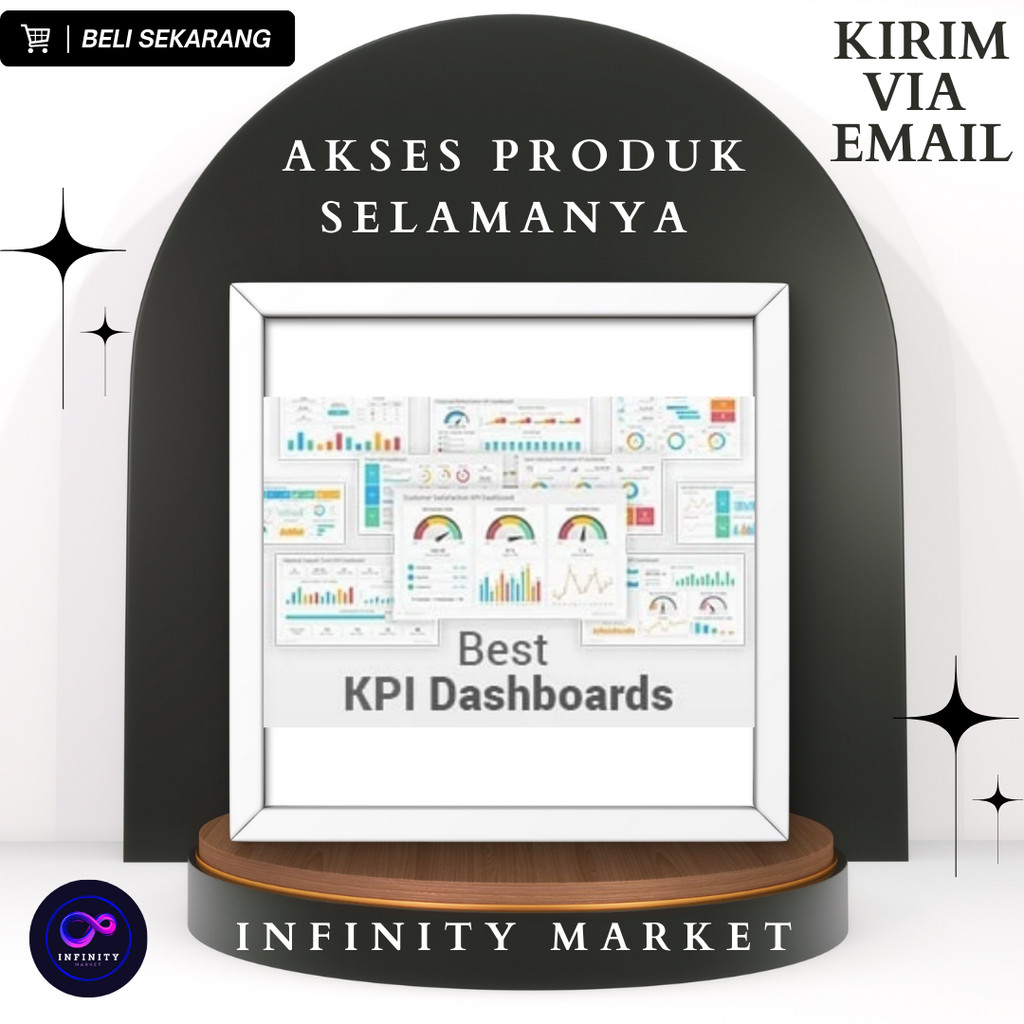 Jual [T8005] 600+ Multipurpose KPI Data Charts Presentation Template ...