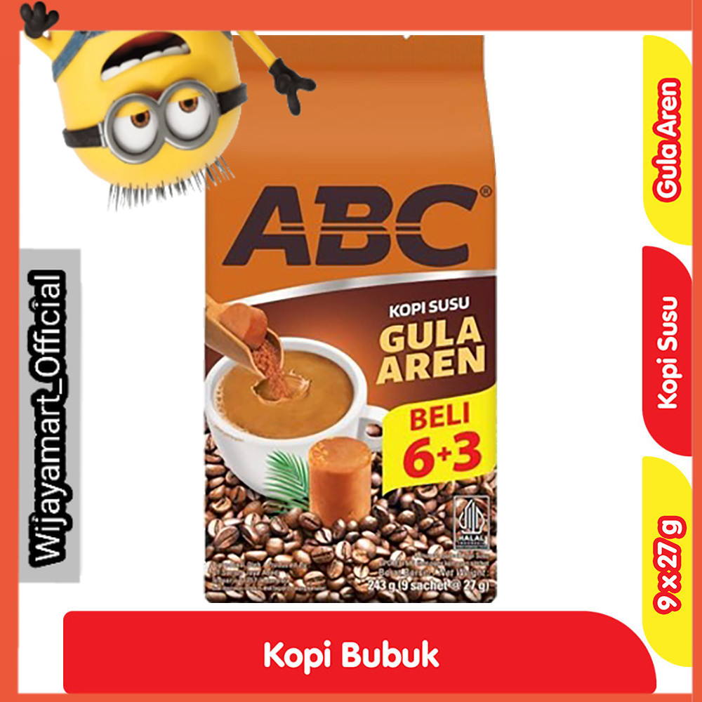 Jual ABC Kopi Susu Gula Aren 9 x 27 g | Shopee Indonesia