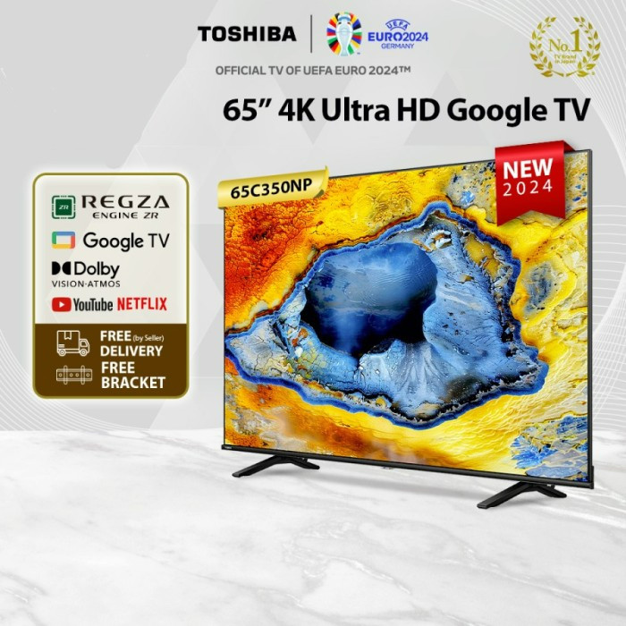 Jual LED TV TOSHIBA 65C350NP 65" INCH GOOGLE TV TOSHIBA 65 C350NP ...