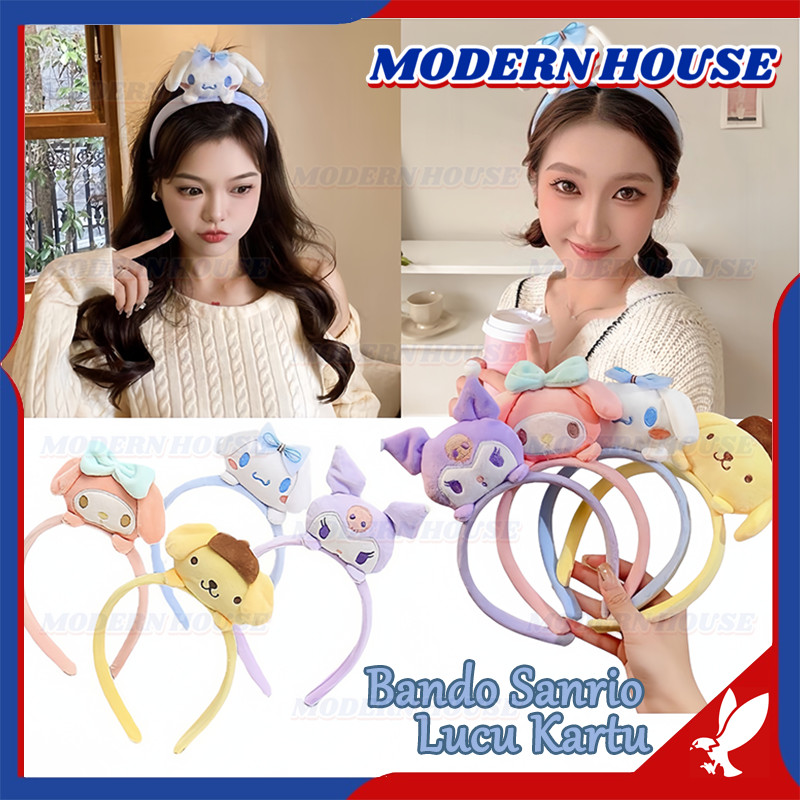 Jual Bando Sanrio Lucu Kartun/Bando Boneka Karakter/Bando Kain Tipis ...