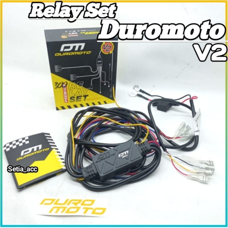 Jual Relay Set Duromoto V2 Motor Mobil Relay Kit Original | Shopee ...