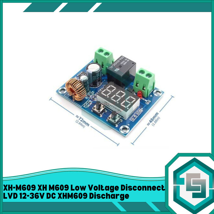 Jual XH-M609 XH M609 LOW VOLTAGE DISCONNECT LVD 12-36V DC XHM609 ...