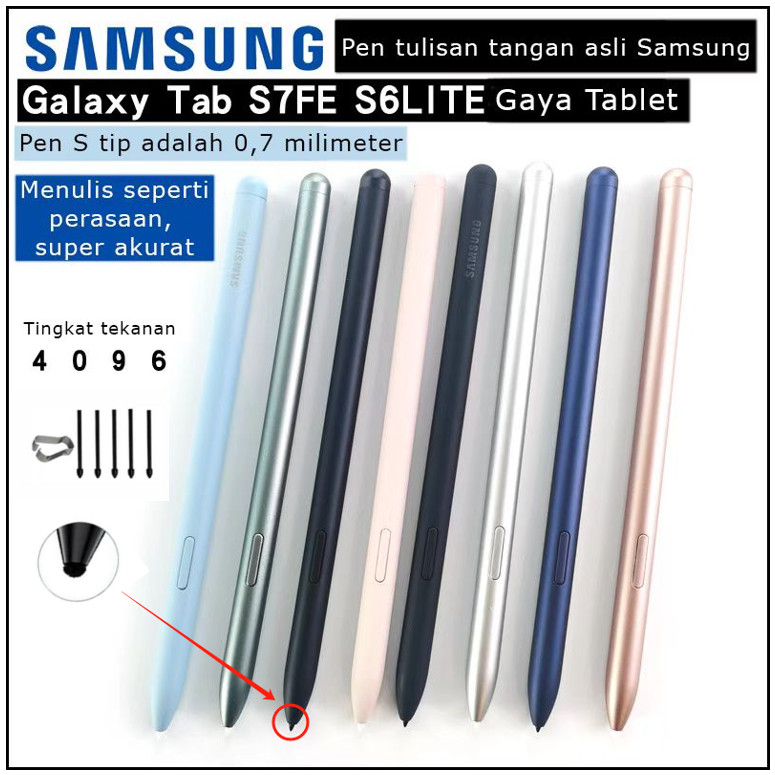 Jual Pena stilus Samsung Galaxy Tab S6 lite Stylus Ujung pena lembut Original 100% Resmi Sein ...