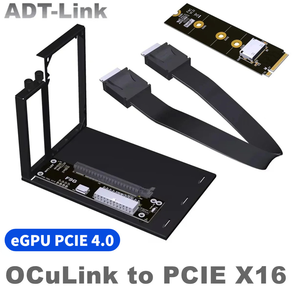 Jual New PCIe 4.0 OCuLink to PCI-E x16 eGPU Adapter For NUC/ITX/STX ...