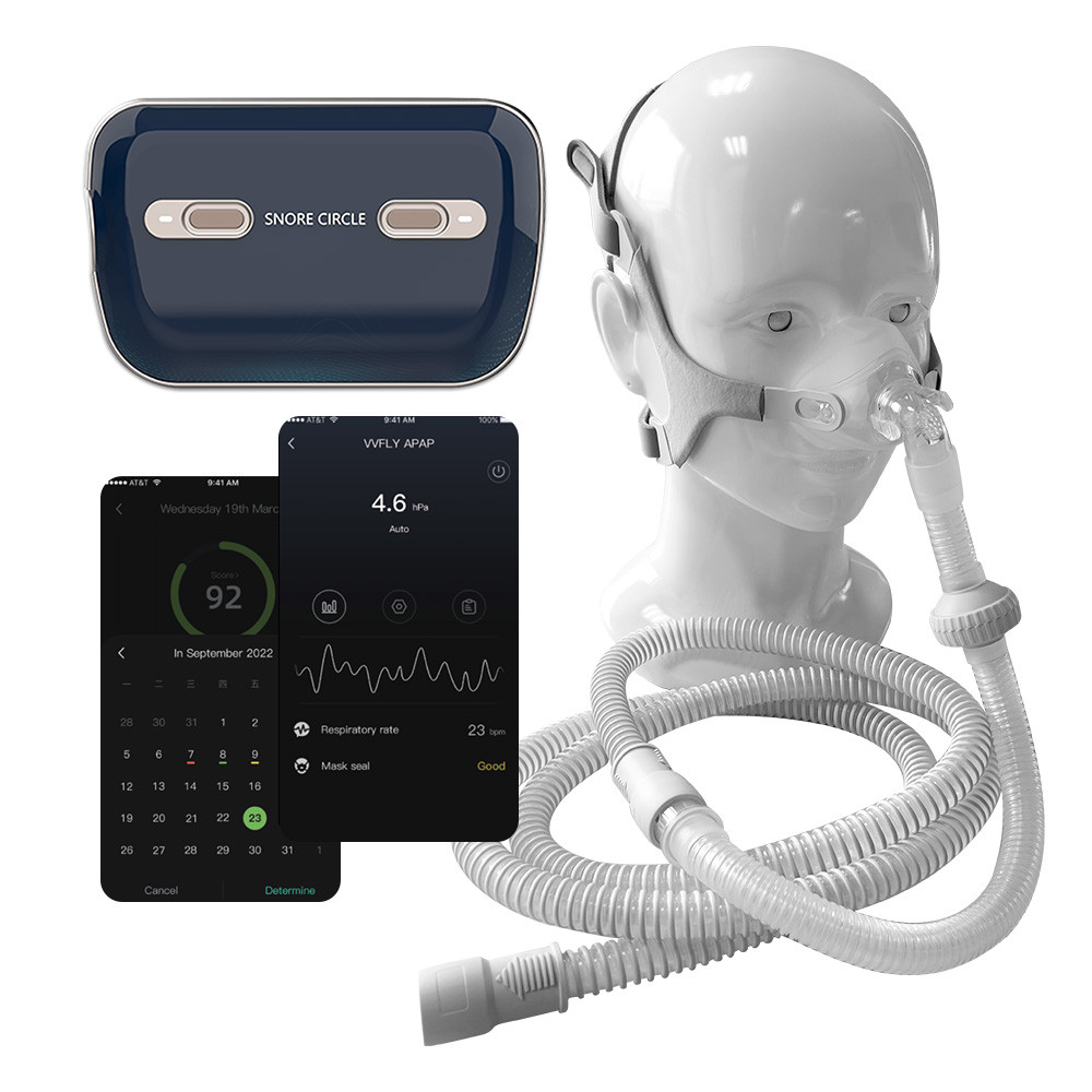 Jual PREORDER Auto CPAP Machine with Mask Bluetooth CPAP Device Anti ...