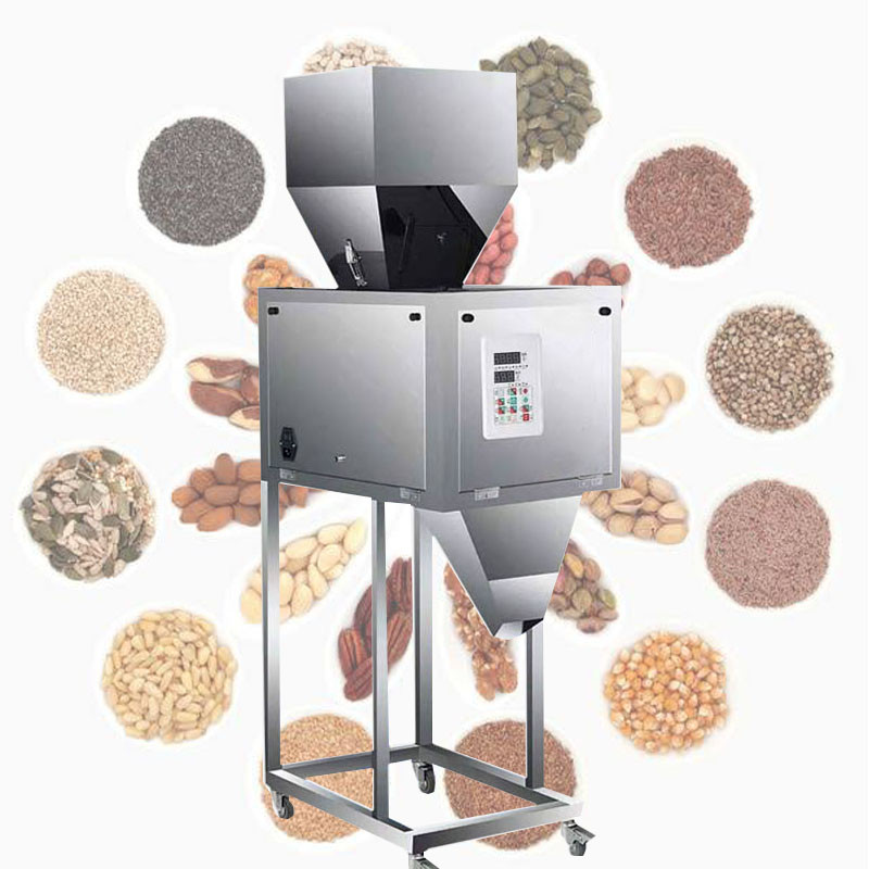 Jual Automatic Granule Powder Spices Weighing Filling Machine 500G ...