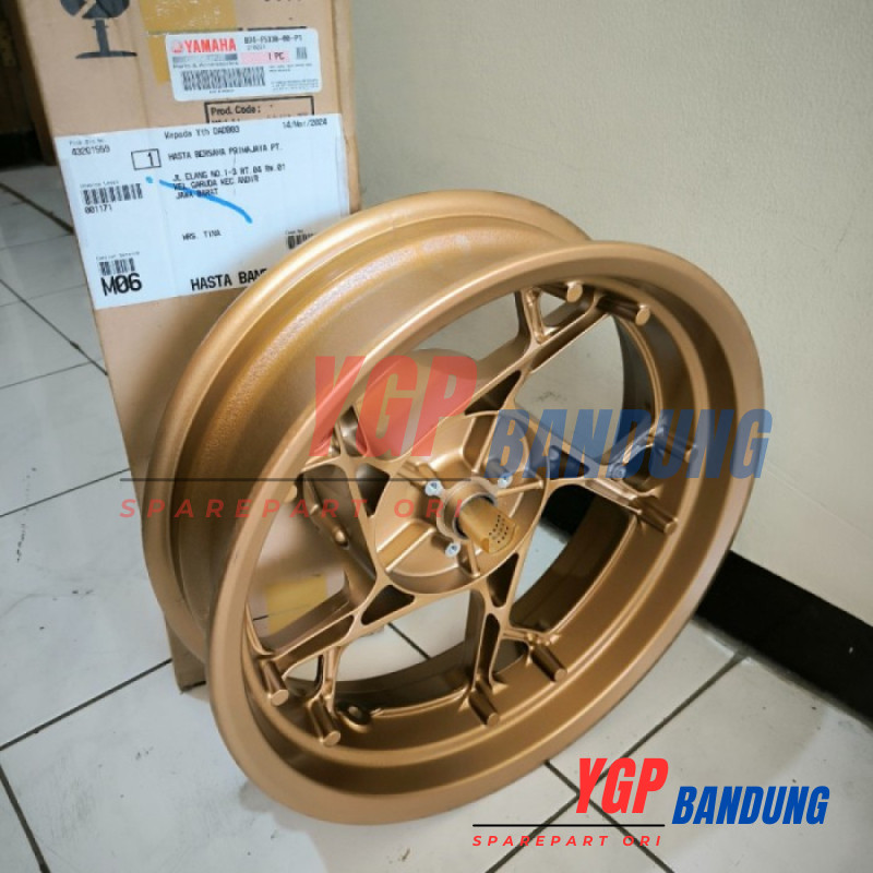 Jual Pelek Velg Vleg Racing Belakang Xmax 250 Xmax250 Gold B74-F5338-00 ...