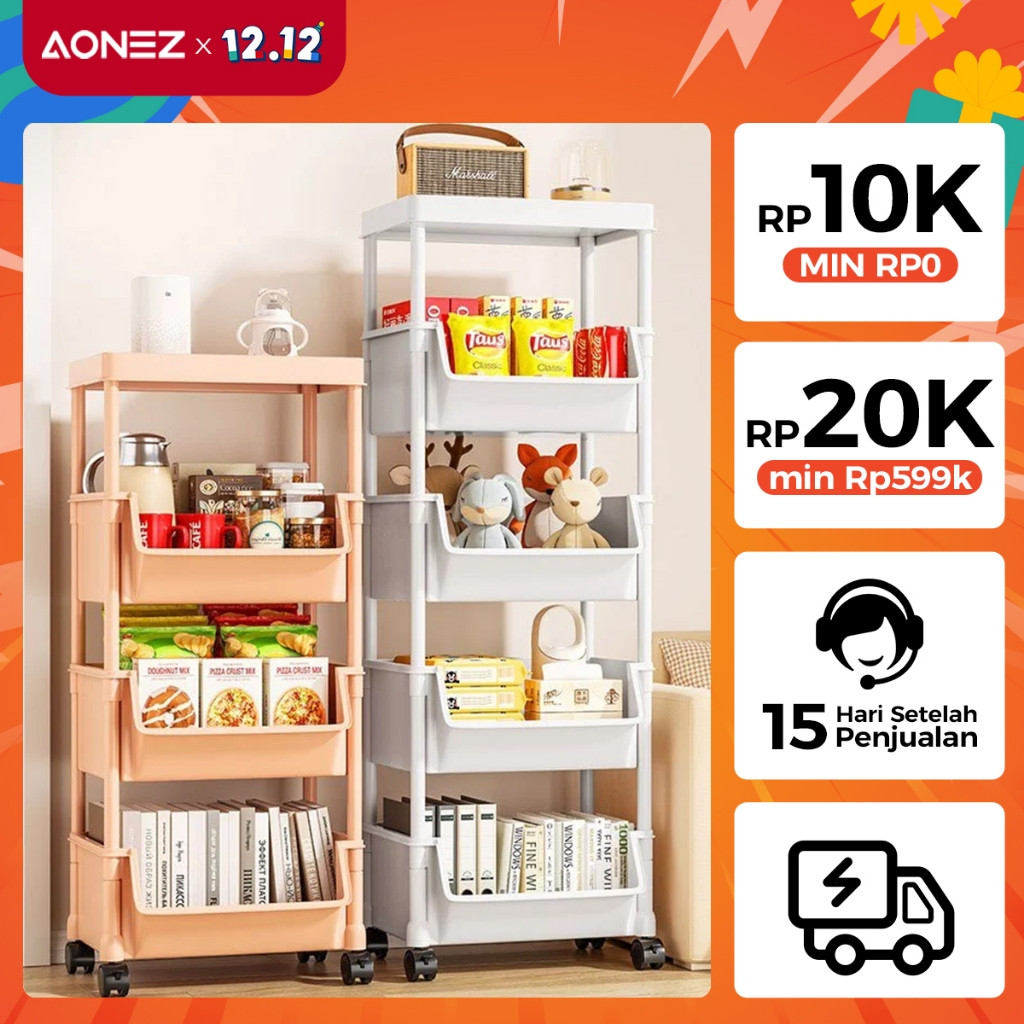 Jual CXS78 AONEZ Rak Buku Susun Serbaguna Tempat Rak Buku Anak Lemari ...