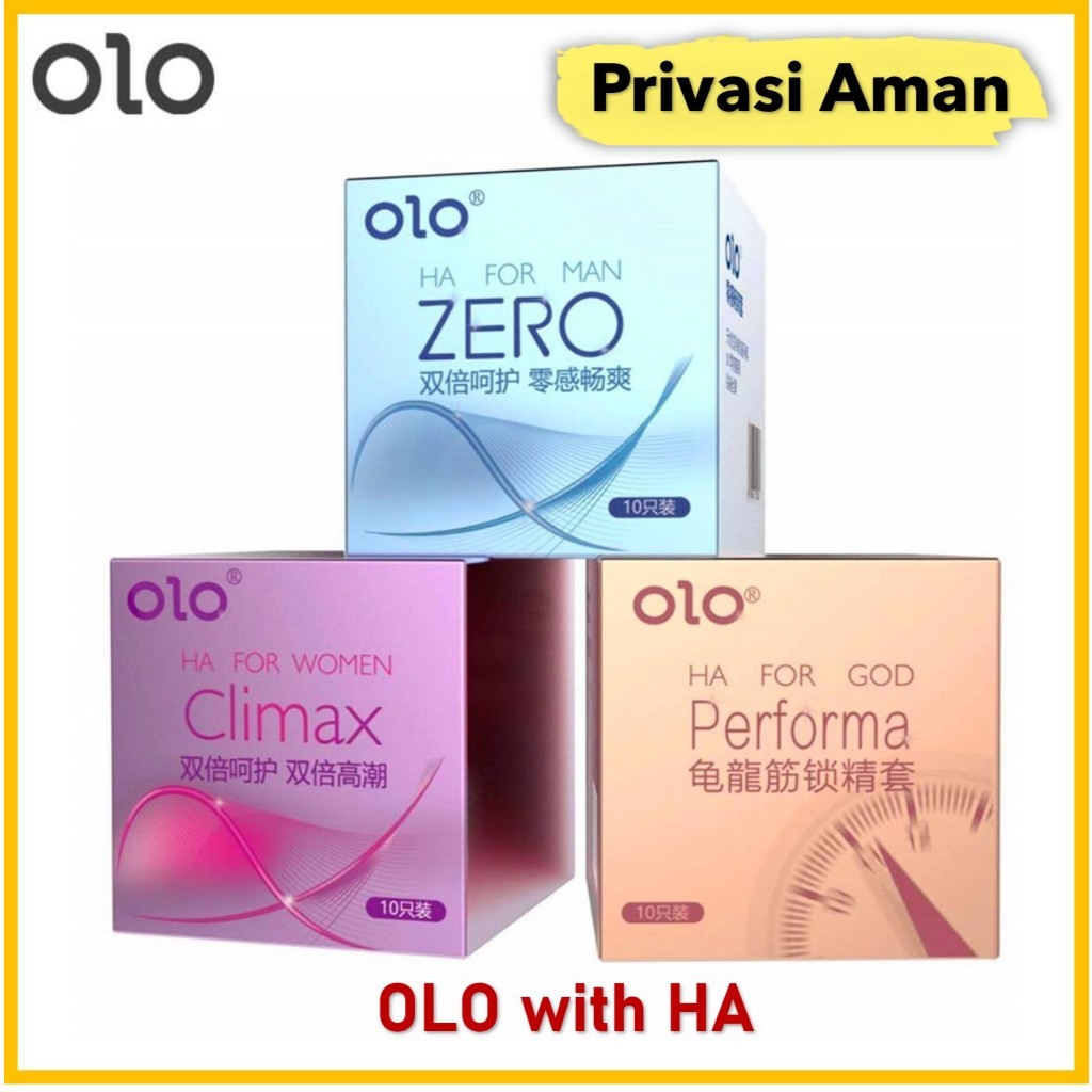 Jual Condom OLO HA FOR GOD MAN WOMAN PERFORMA ZERO CLIMAX Super Smooth Kondom OLO Tahan Lama ...