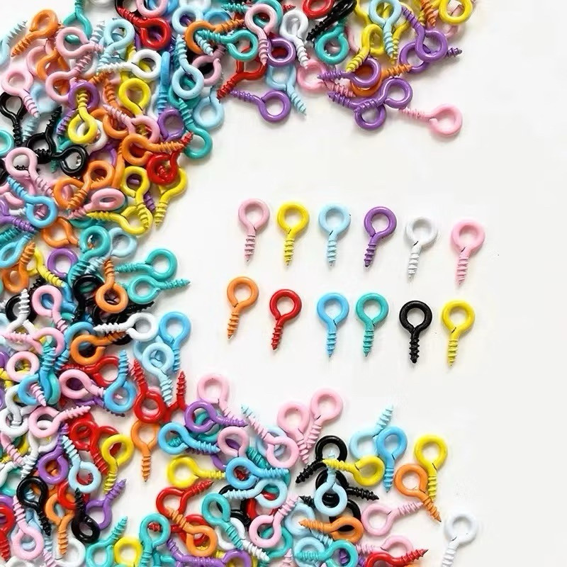 Jual (WK ACC ) 100 pc Sekrup Ulir Kepala Bulat Boneka Clay Craft Diy ...
