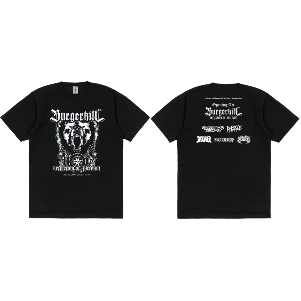 Jual Rockerstar T-Shirt Band Burgerkill Reflection of The Past V2 ...