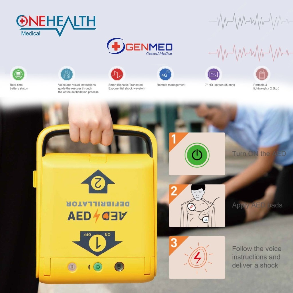 Jual Onehealth AED AMOUL TYPE i5/External automatic defibrillator ...