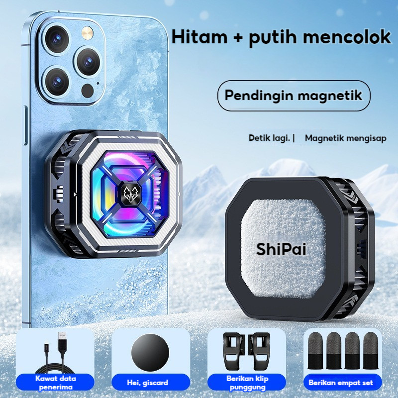 Jual Pola Baru HL01 Fancooler Phone Cooler Magnetic and Clip Rgb Cooler ...