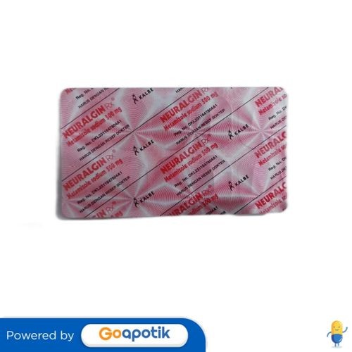 Jual Neuralgin Rx 500 Mg Strip 10 Kaplet | Shopee Indonesia