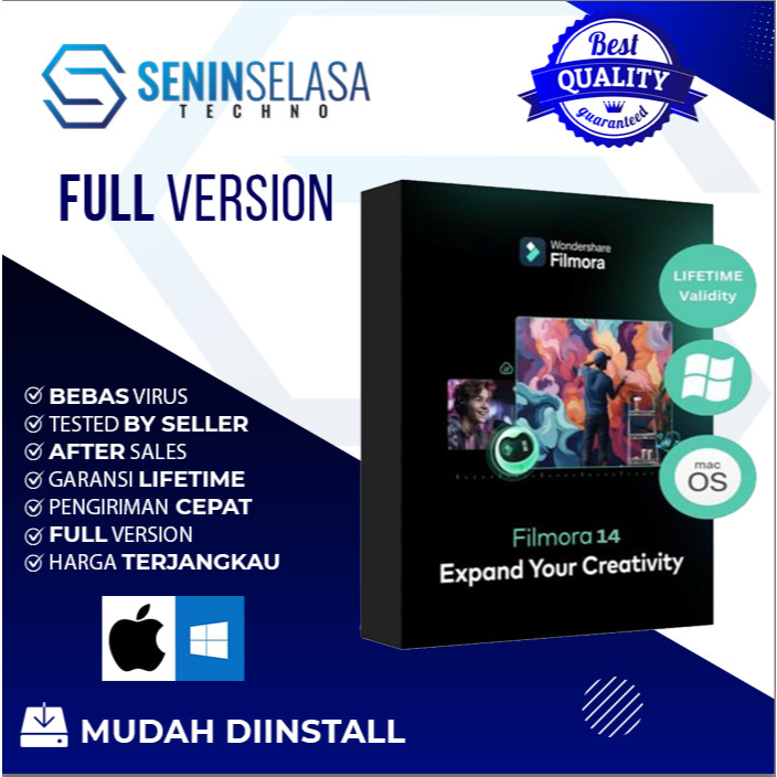 Jual Wondershare Filmora 14 [WIN & MAC] | Shopee Indonesia