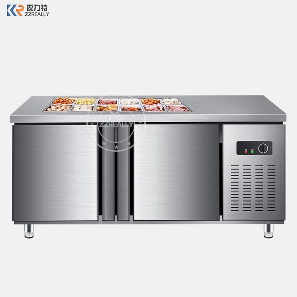 Jual 60 Inches 2 Door Mega Top Sandwich Prep Table Refrigerator ...