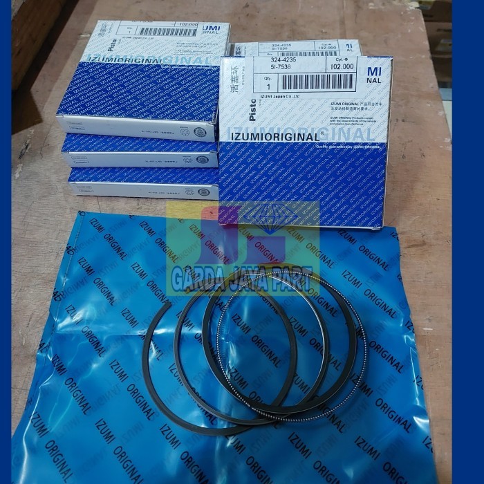 Jual RING PISTON 320D C6.4 324-4235 5I-7538 IZUMI | Shopee Indonesia