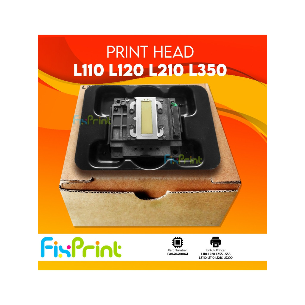 Jual Printhead Printer Print Head Epson L110 L120 L121 L210 L220 L300 ...