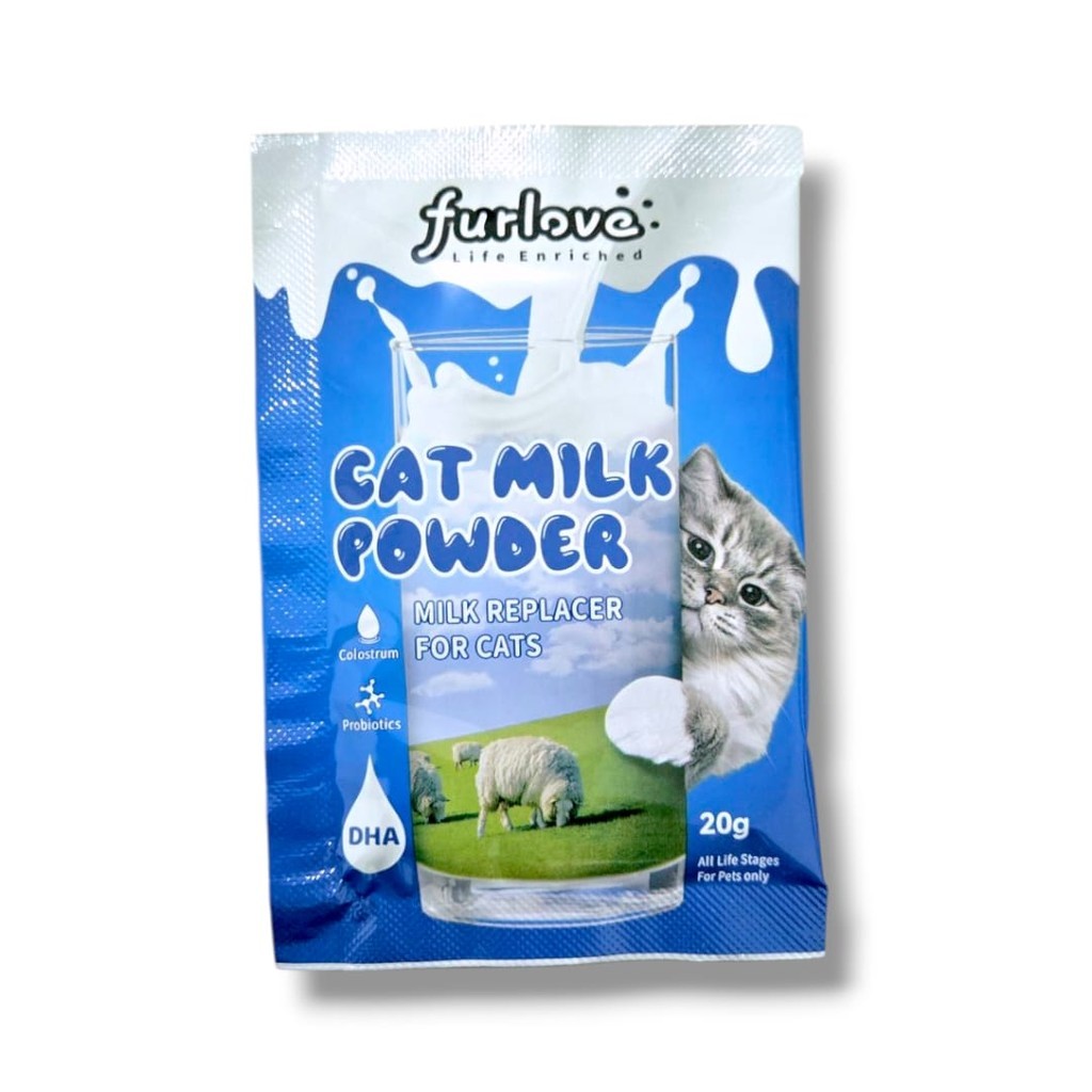 Jual FURLOVE CAT MILK POWDER 20 GR KITTEN GOAT MILK Replacer Susu Bubuk ...