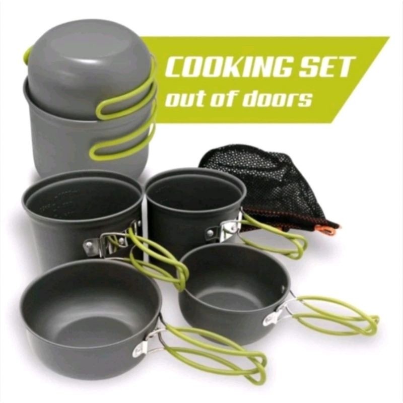 Jual (TERMURAH) Nesting 4 IN 1 DS 201 Alat Masak Camping Hicking ...
