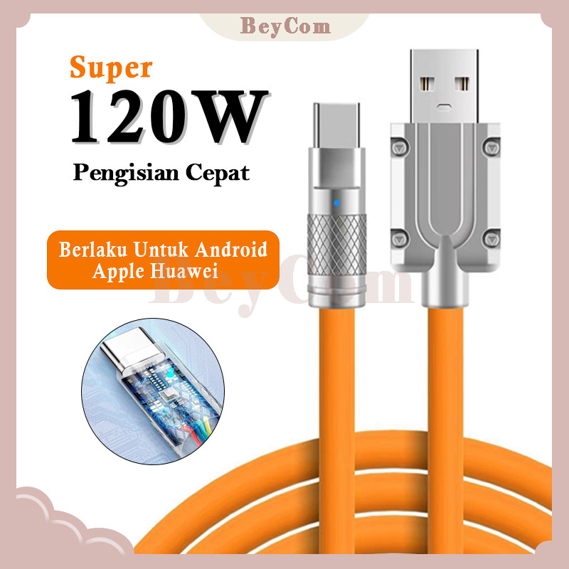 Jual Kabel Data Fast Charging 120 Watt / Charging Cable Dengan Cahaya ...