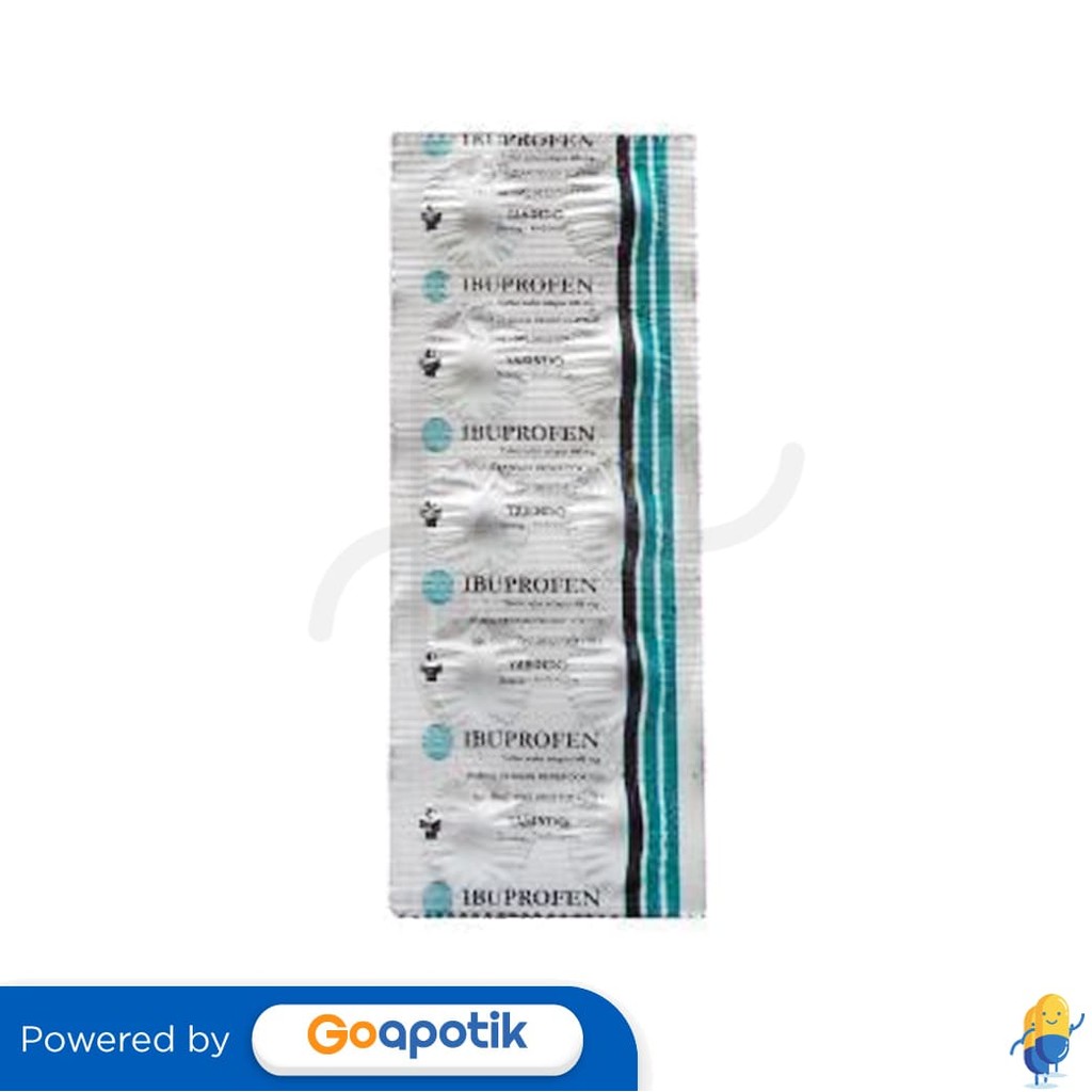 Jual Ibuprofen Yarindo 400 Mg Strip 10 Tablet | Shopee Indonesia