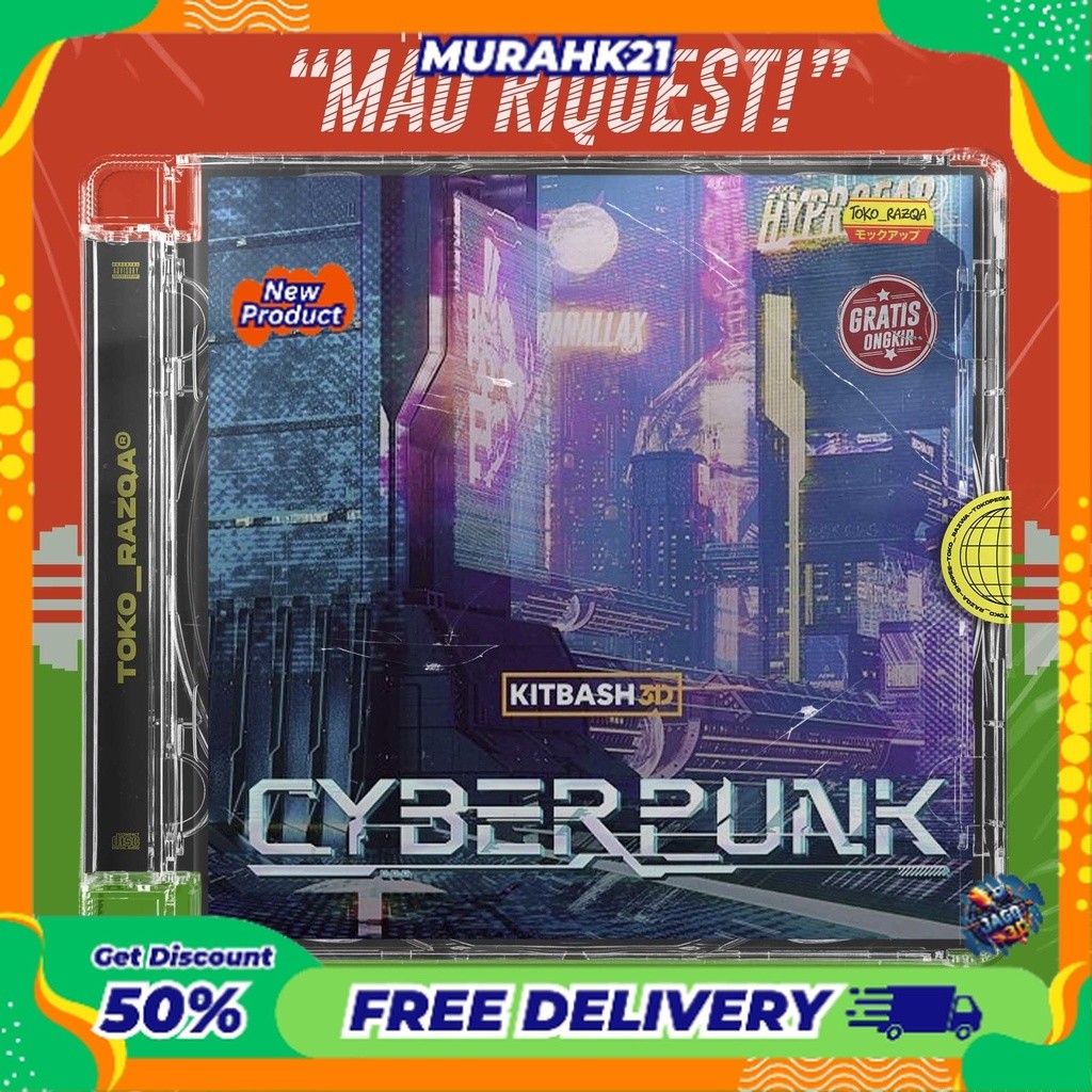 Jual Kitbash3D Models - Cyberpunk 2022 3D ASSETS NEW 3D MODEL | Shopee ...