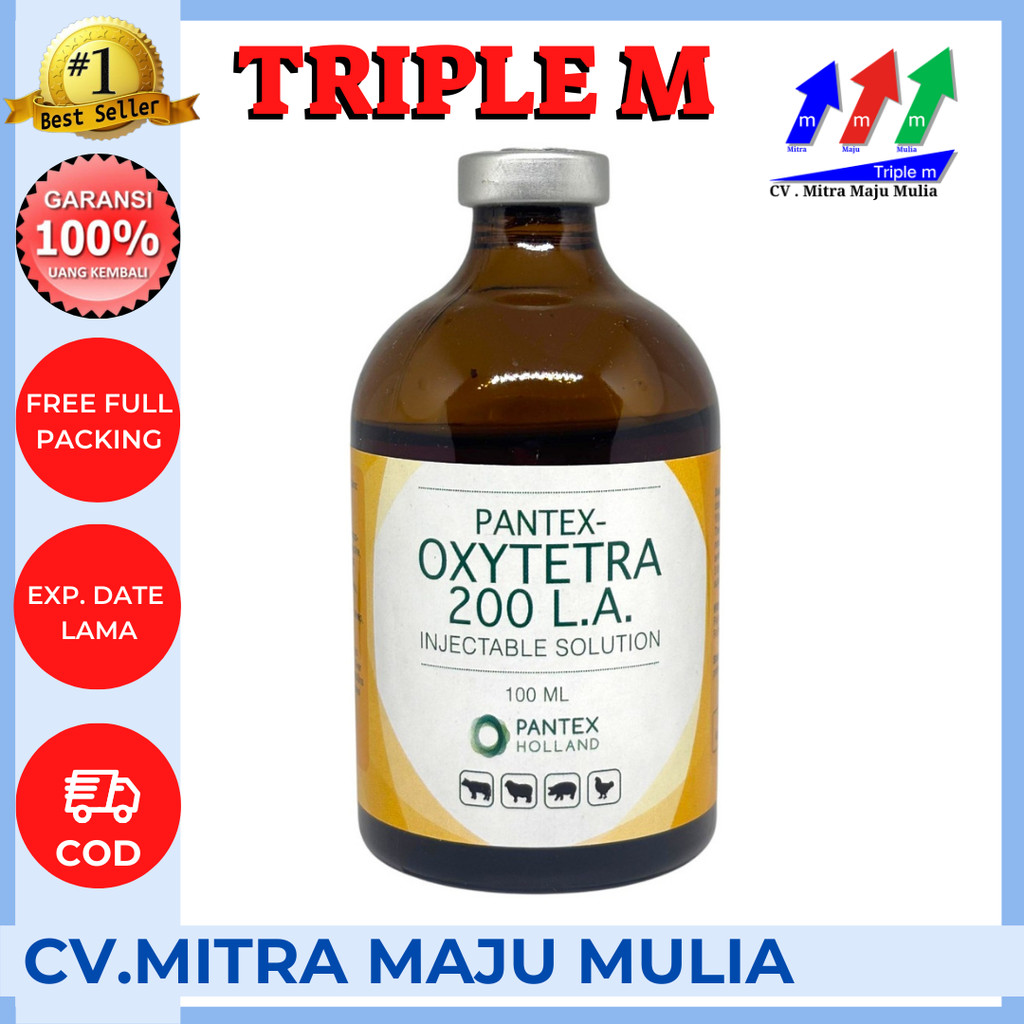 Jual Pantex oxytetra 200 LA SETARA LIMOXIN 200 LA TRIPLE M - obat ...