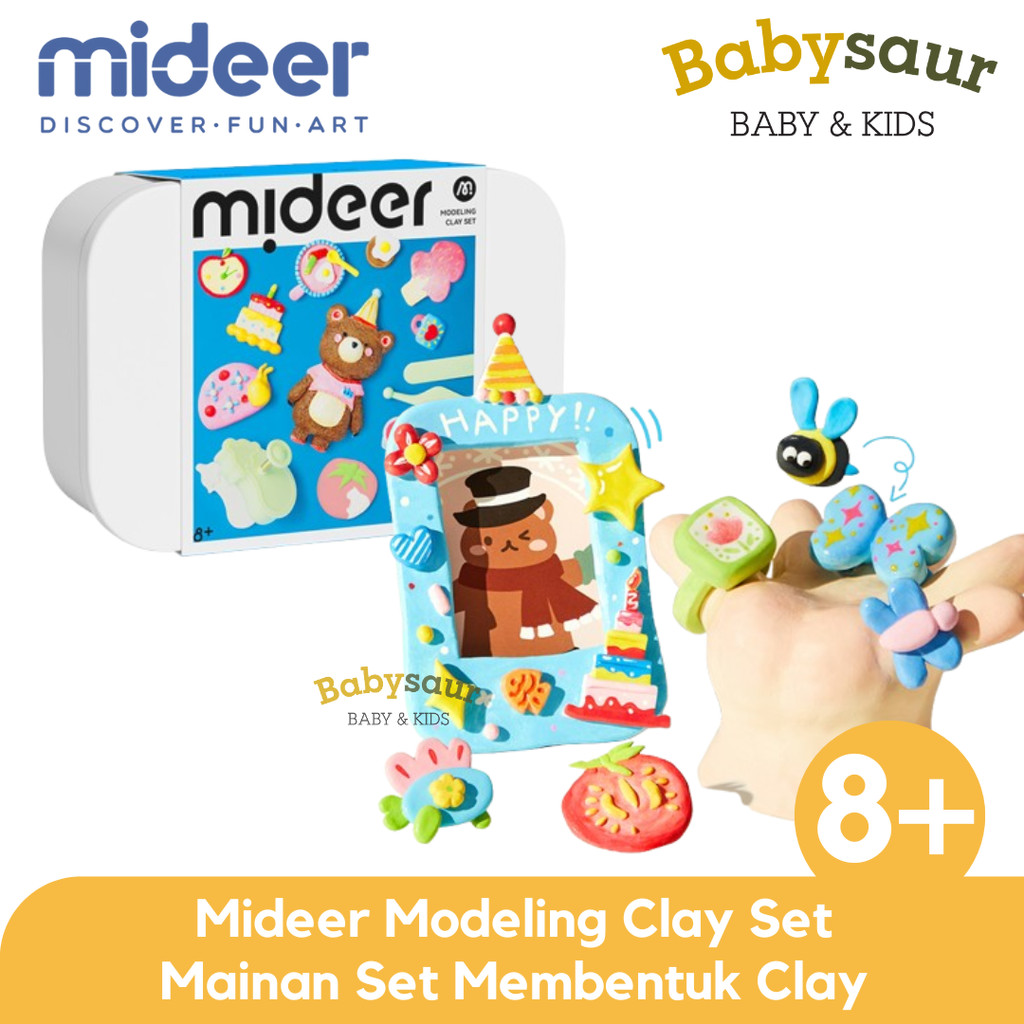 Jual Mideer Modeling Clay Set Mainan Edukasi Seni Kerajinan Kreatifitas ...