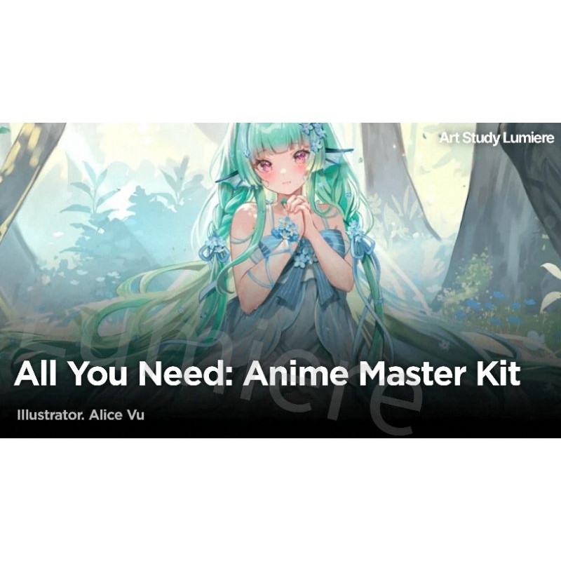 Jual ECOURSE - Semua yang Anda Butuhkan: Kit Master Anime - Alice Vu ...