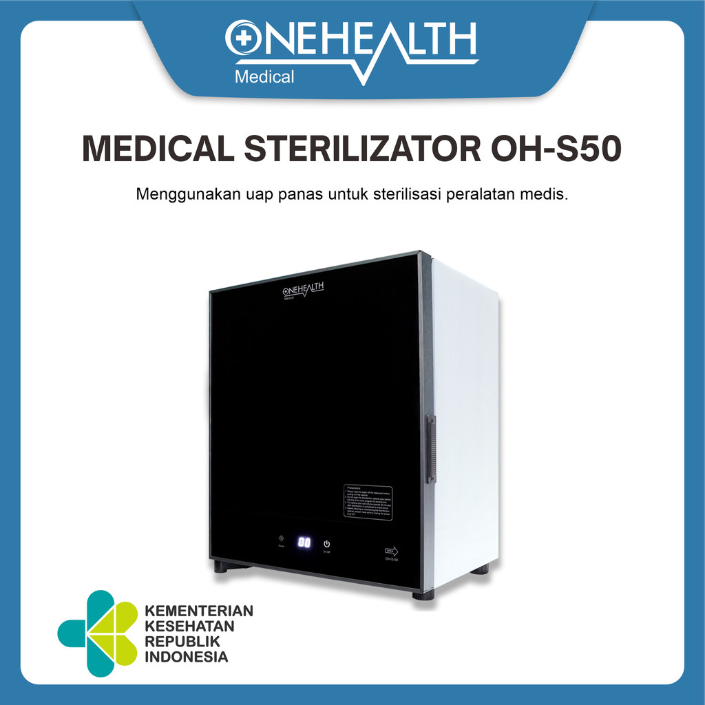 Jual Onehealth Medical Sterilizator OH-S-50 (50L) Single Door Disinfection Cabinet Lemari ...