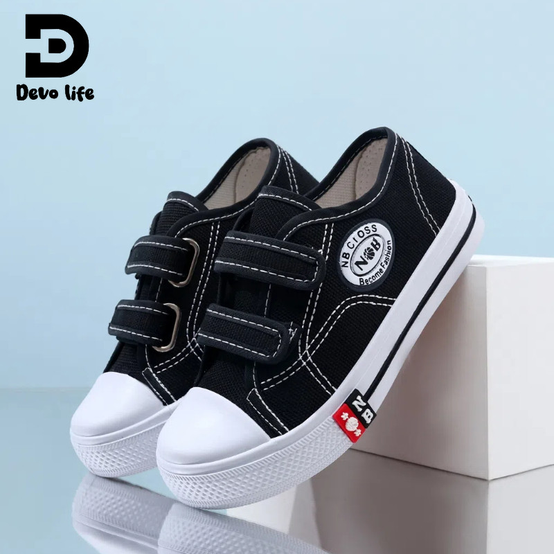 Jual Devo Life - Sepatu Classic Low Series Hitam Putih | Sepatu ...