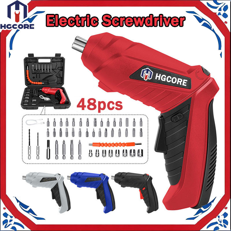 Jual HGCORE Obeng Elektrik Set Komplit Obeng Listrik Screwdriver ...