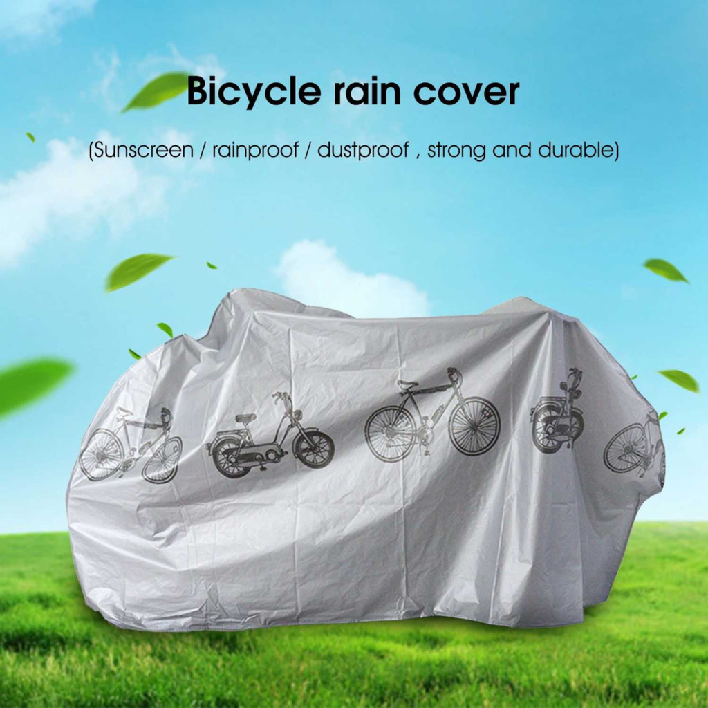 Jual Cover Sarung Pelindung Sepeda dan Motor Matic - Gray | Shopee ...
